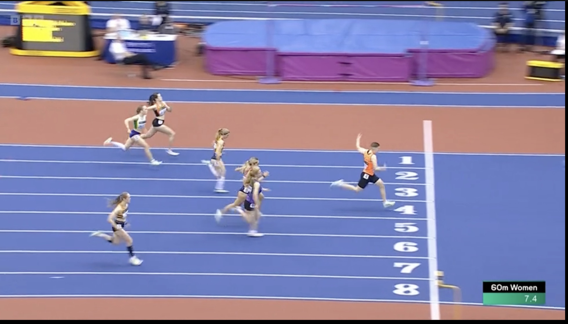 Esme Shines at the World Indoor Tour - Dacorum AC